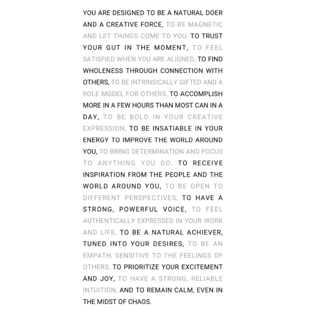 LeBron James' Human Design - Blueprint